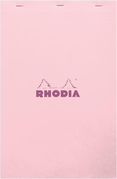 Rhodia gehefteter Block, COULEURS N°19 A4+/21x31,8 cm, 80 Blatt kariert ...