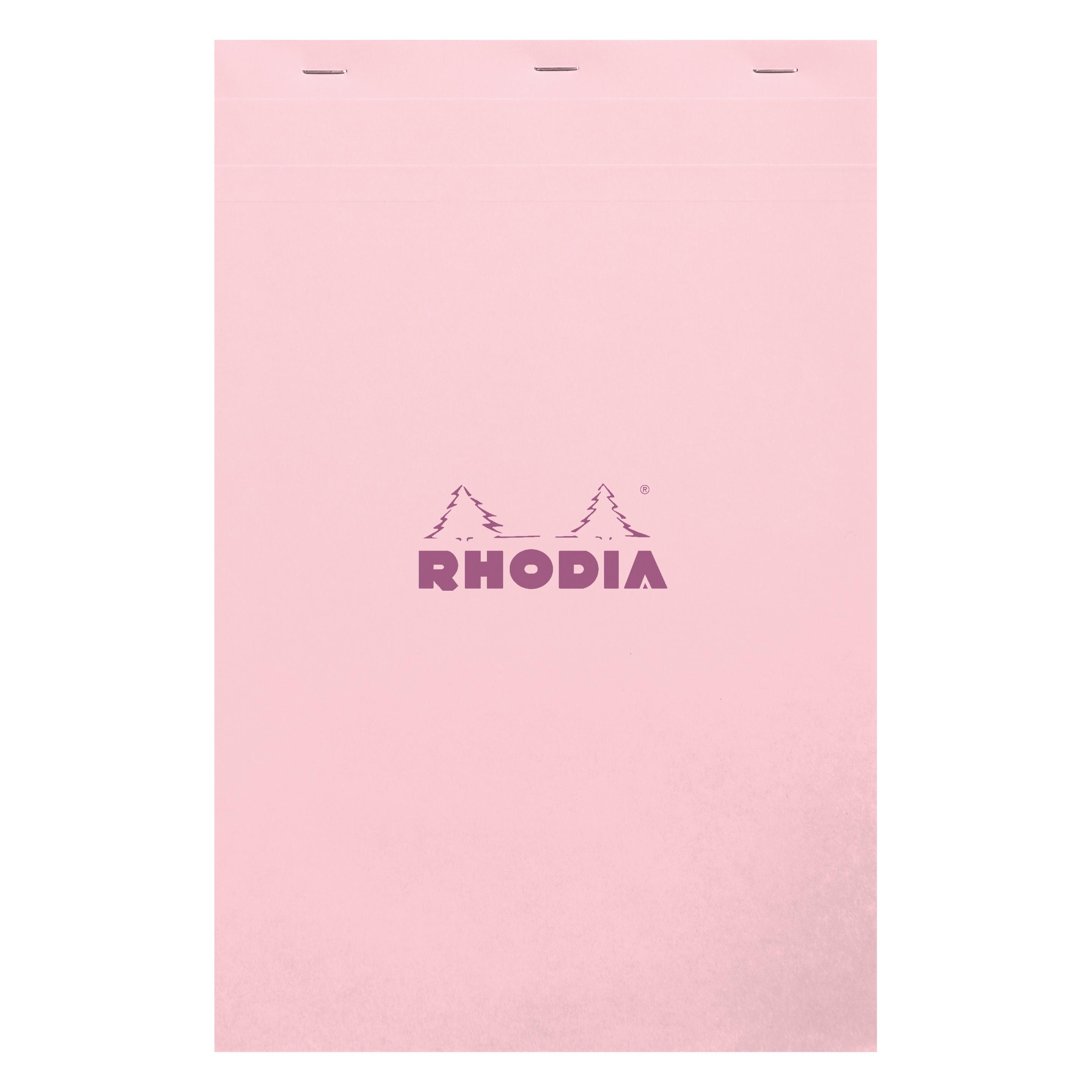 Rhodia gehefteter Block, COULEURS N°19 A4+/21x31,8 cm, 80 Blatt kariert ...