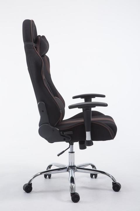CLP Racing office chair Limit fabric, black/brown - buy at Galaxus ...