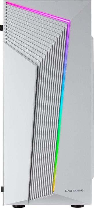 Mars Gaming Boitier Moyen Tour Atx Mc-X7 RGB Avec Panneau Vitré (Blanc ...