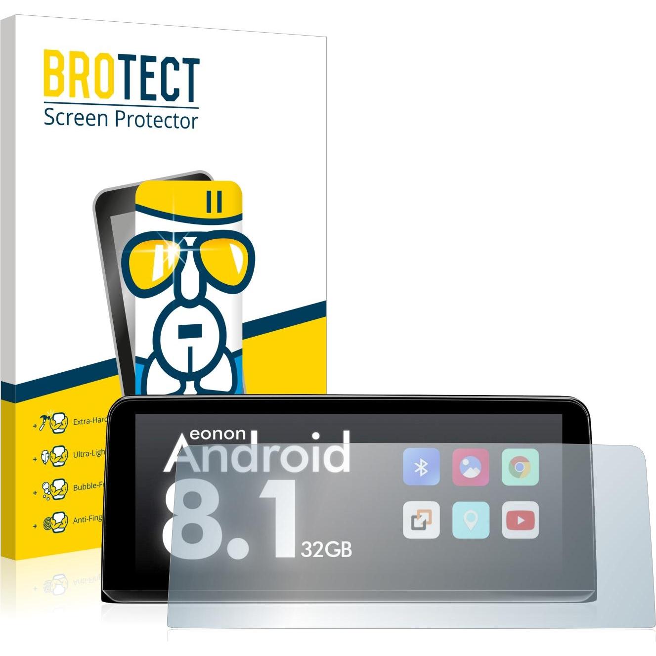 BROTECT Schutzglas für BMW 4 F32 Coupé 2013-2017 Professional 8.8" (Trapez) Schutzfolie ...