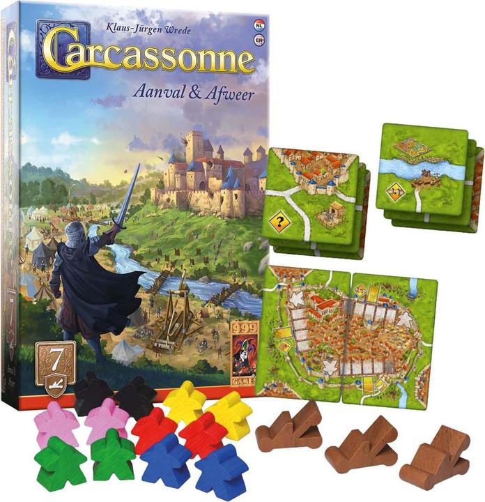 999Games 999 Games Carcassonne Angriff & Verteidigung Erweiterung - Galaxus