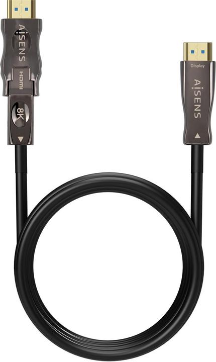 Aisens CABLE HDMI V2.1 OPTICO ACTIVO AOC DESMONTABLE 8K60HZ M/M 40M ...