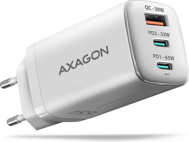 Bewertungen für Axagon ACU-DPQ65W, GaN nabíječka do sítě, 3x port (USB ...