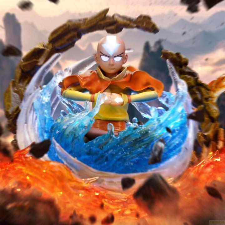 Iron Studios Avatar: The Last Airbender Art Scale Statue 1/10 Aang 21 ...