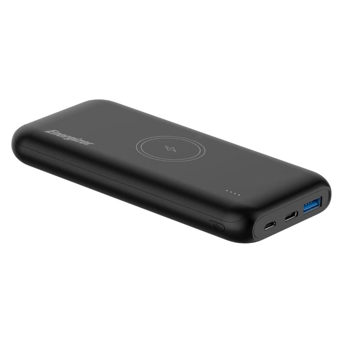 Energizer Induktions-Powerbank 10000 mAh 20W QE10009PQ Schwarz (PD) + QI