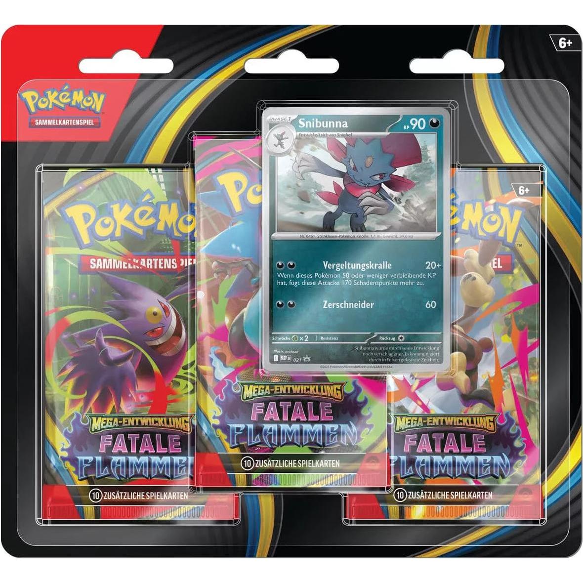 Amigo Pokémon - Mega-Entwicklung 2: 3er-Boosterpack - Galaxus
