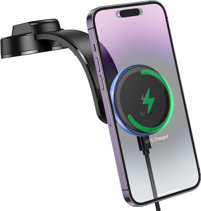 Hoco Wireless Car Charger HW25, 15W, 1.67A, black - buy at Digitec