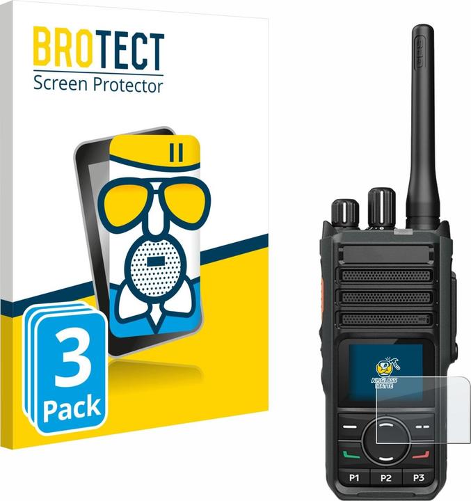 BROTECT Entspiegelungs Schutzglas für Hytera HP565 Schutzfolie Panzer ...