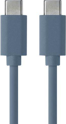 We-Vibe C ble USB-C/USB-C en silicone - USB 2.0 - Charge 3A/60W - 1.50m - bleu nuit - Digitec