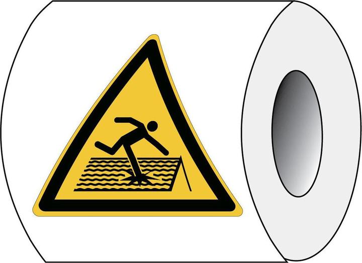 Brady ISO 7010 PIC W036 B-7541 ISO safety labelling - Roof at risk of ...
