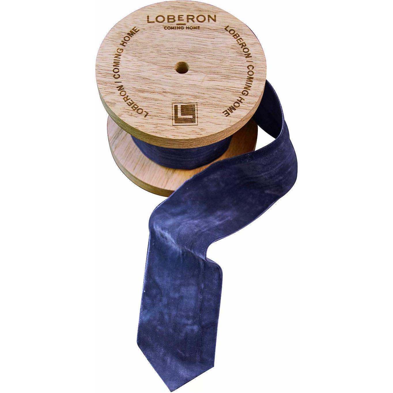 Loberon Samtband Phaedra dunkelblau - kaufen bei Digitec