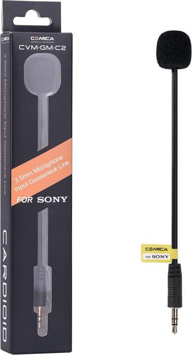 Comica 3.5mm Input Gooseneck Lavalier Mic in Cardioid Directional ...