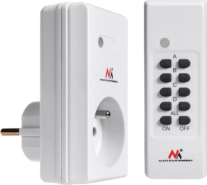 Maclean remote control socket, internal, programmable, battery for ...