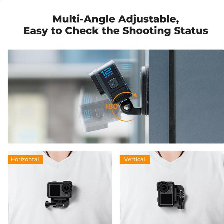 K&F Concept Adjustable Pull Rope Magnetic Neck Bracket - Digitec