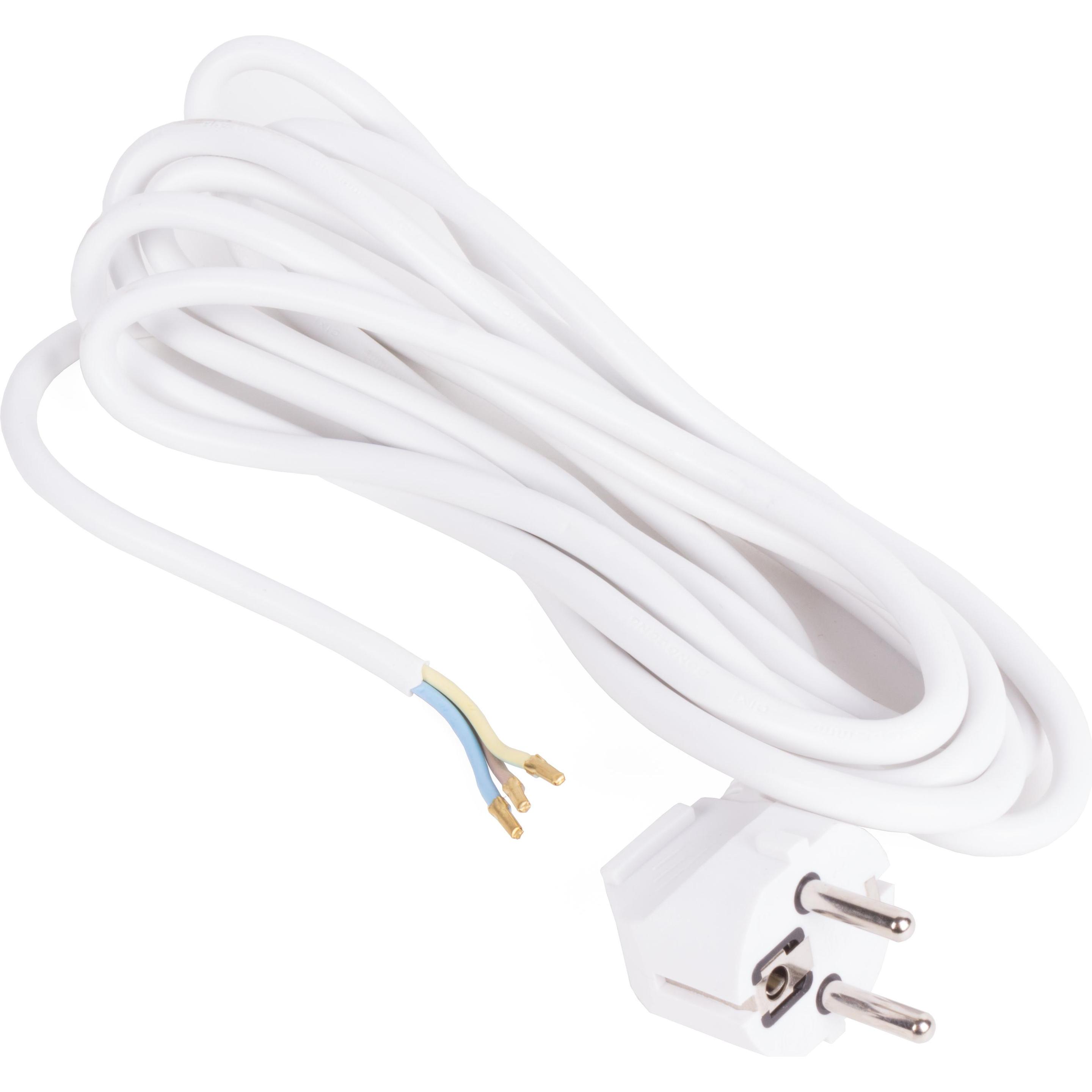 Benson Electric Connecting cable + earth connector 3 m white - Digitec