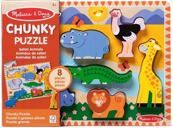 Melissa & Doug MELISSA Safari Chunky Puzzle - buy at Galaxus