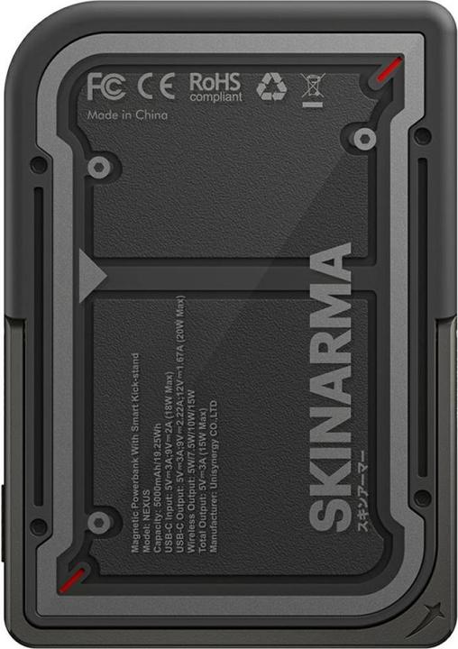 Skinarma Powerbank Nexus Mecha Magnetic Kick-Stand 5000mAh 20W PD USB-C ...