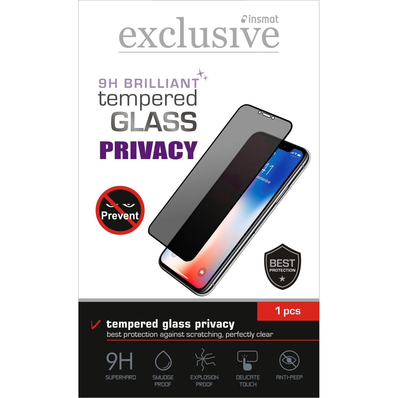 Insmat PRIVACY GLASS FS IPHONE 16e/14/13/13PRO - kaufen bei Digitec