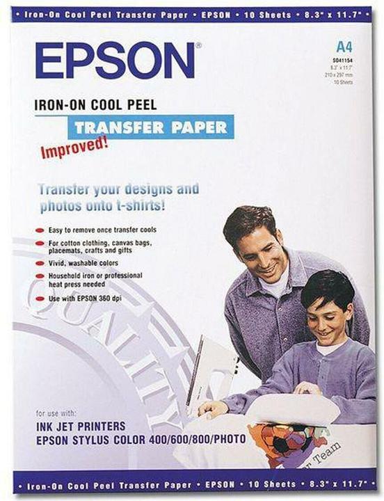 Epson S041154 Iron-on-transfer paper 120g/m2 A4 10 sheets 1-pack