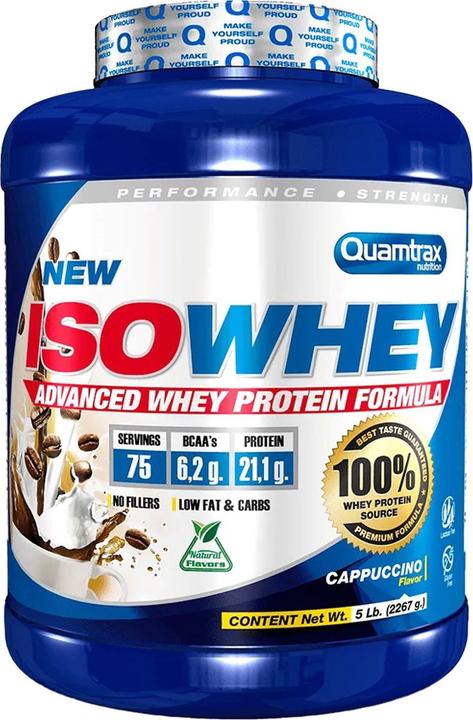 Quamtrax Iso Whey Protein Cappuccino - kaufen bei Galaxus