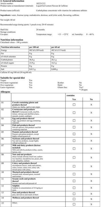 Dextro Energy Liquid Box - kaufen bei Galaxus