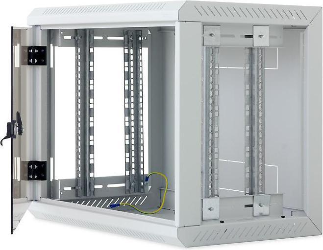 Triton 19 one-piece rack 15U/600 mm - removable side covers - black ...