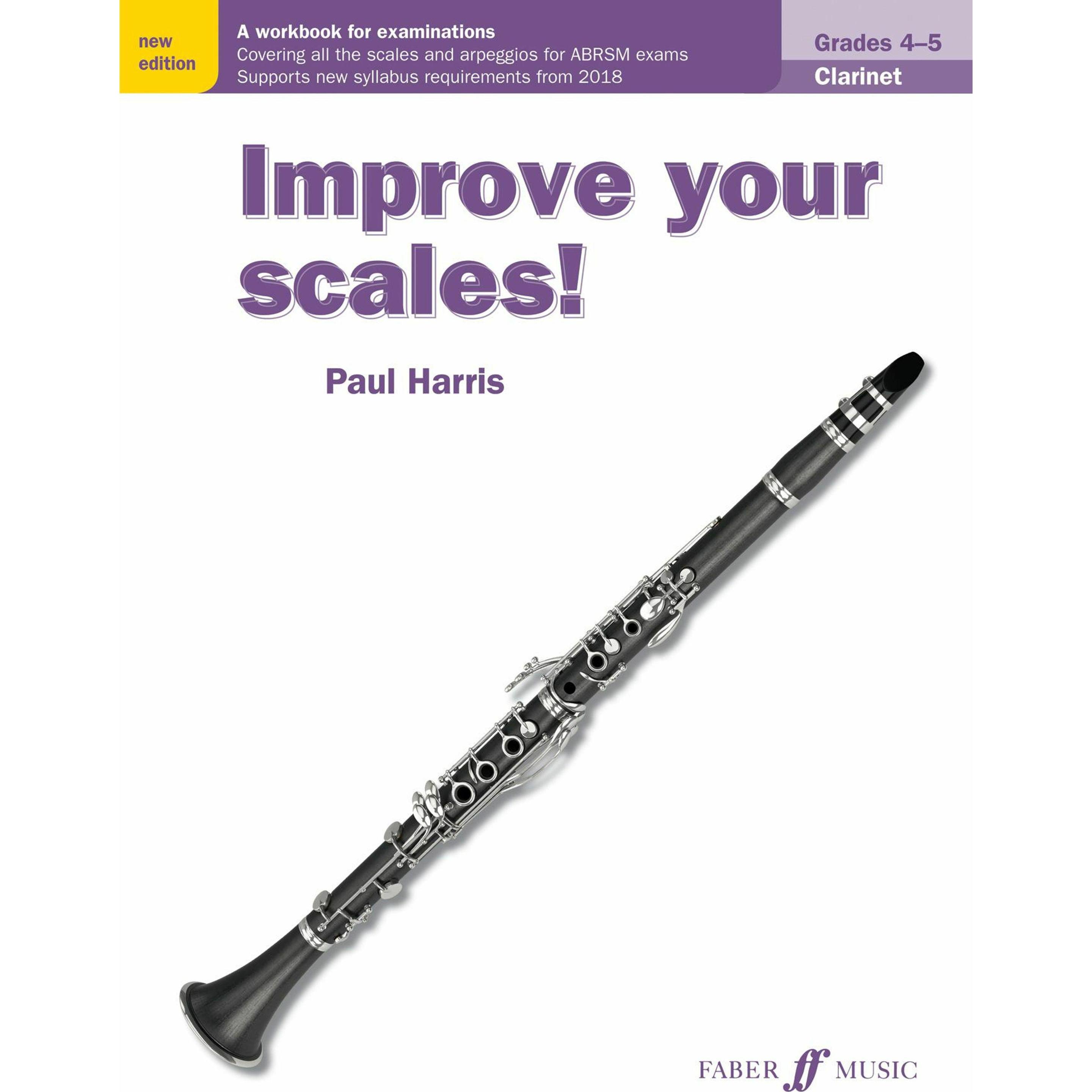 Faber Music Improve Your Scales! Clarinet, Grades 4-5 - Galaxus