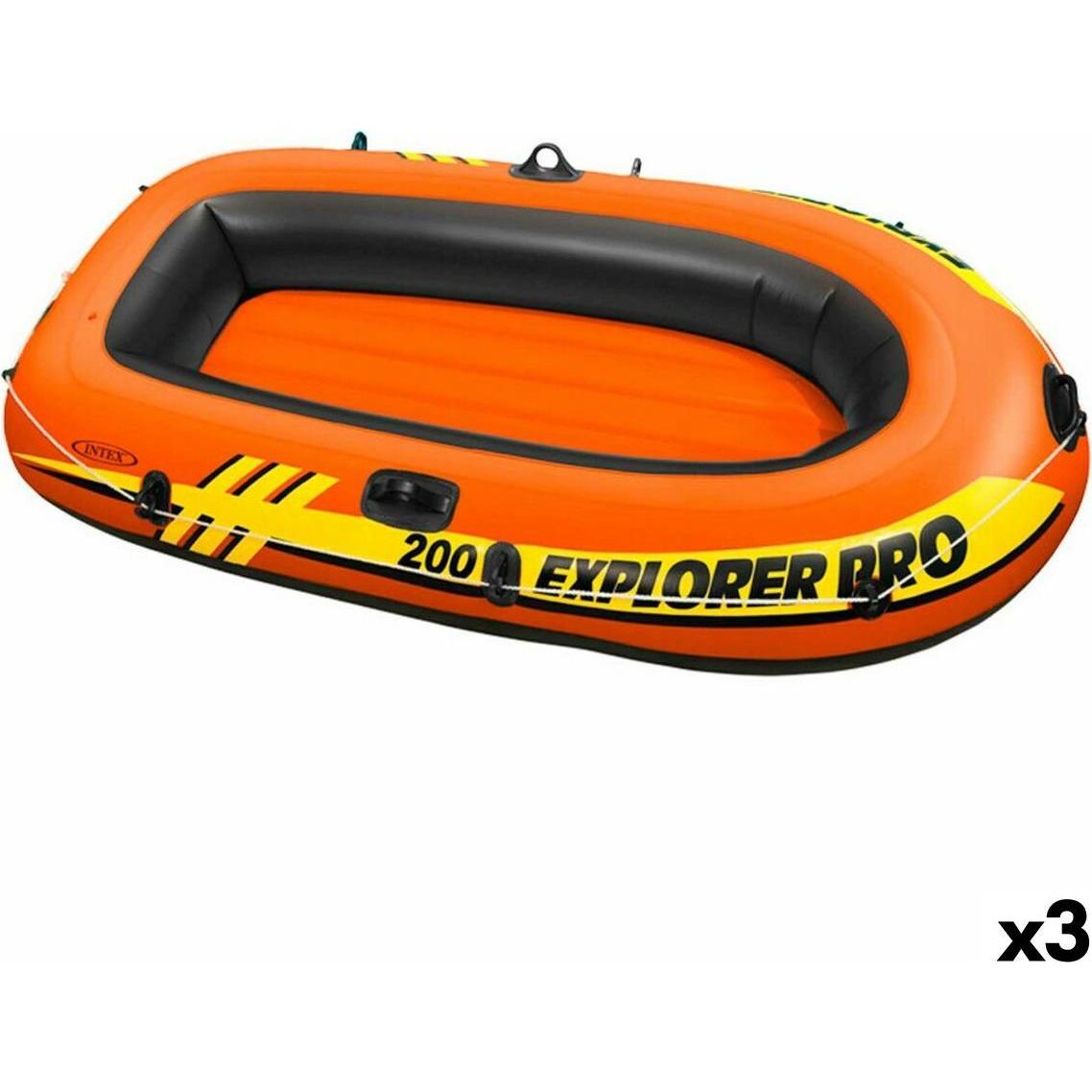 Intex Aufblasbarer Boot Explorer Pro 200 3 Stück 196 x 33 x 102 cm (196 cm, 2 Personen) - Galaxus