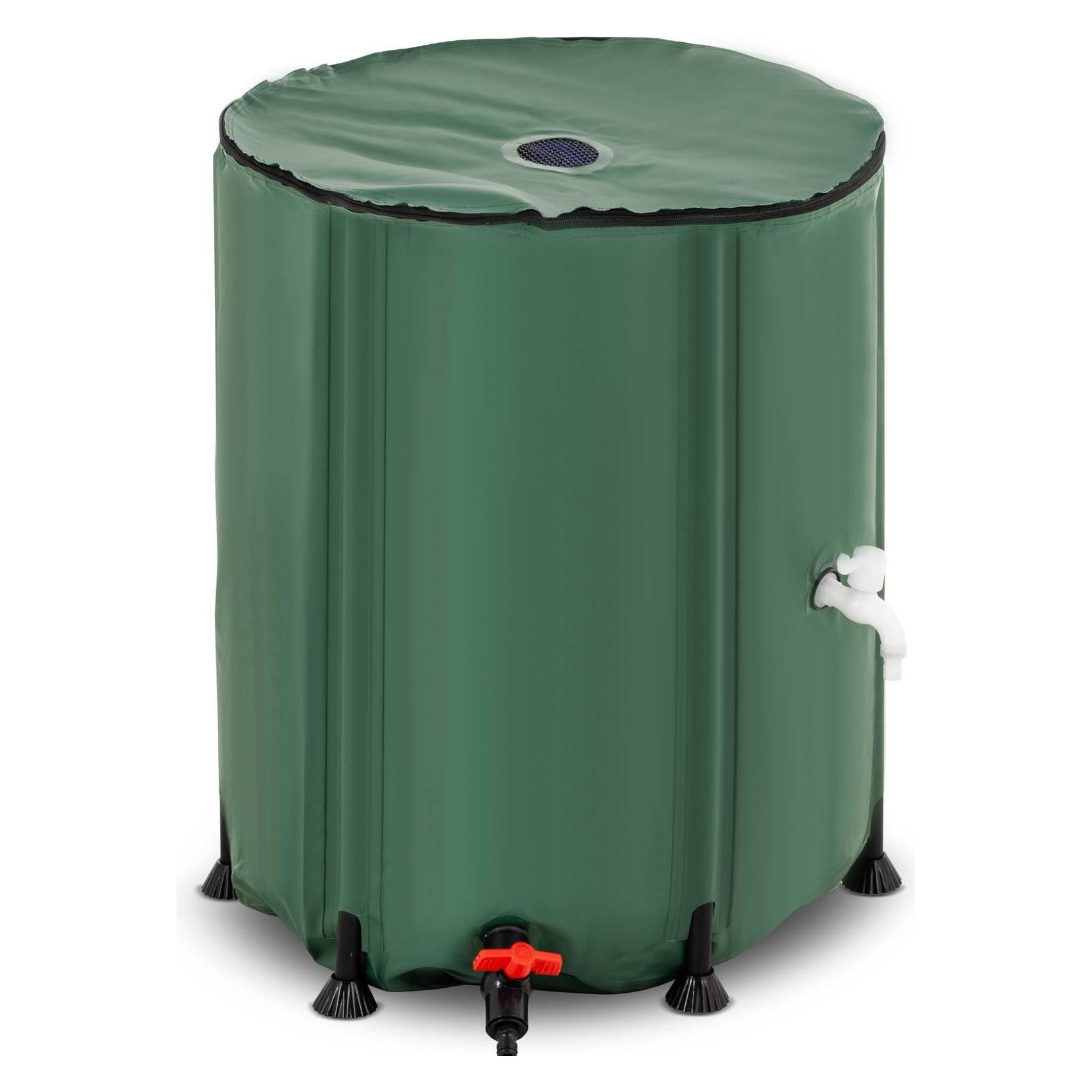 Hillvert Regenwassertank 200 l Regenwassertonne Wassertank Garten ...
