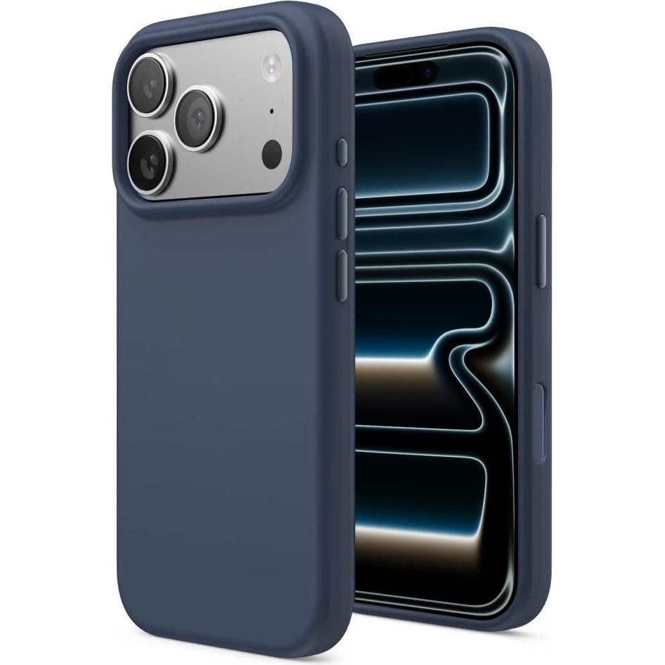 Screenguard Liquid Silicone Navy Case Apple iPhone 17 Pro Max Hülle ...