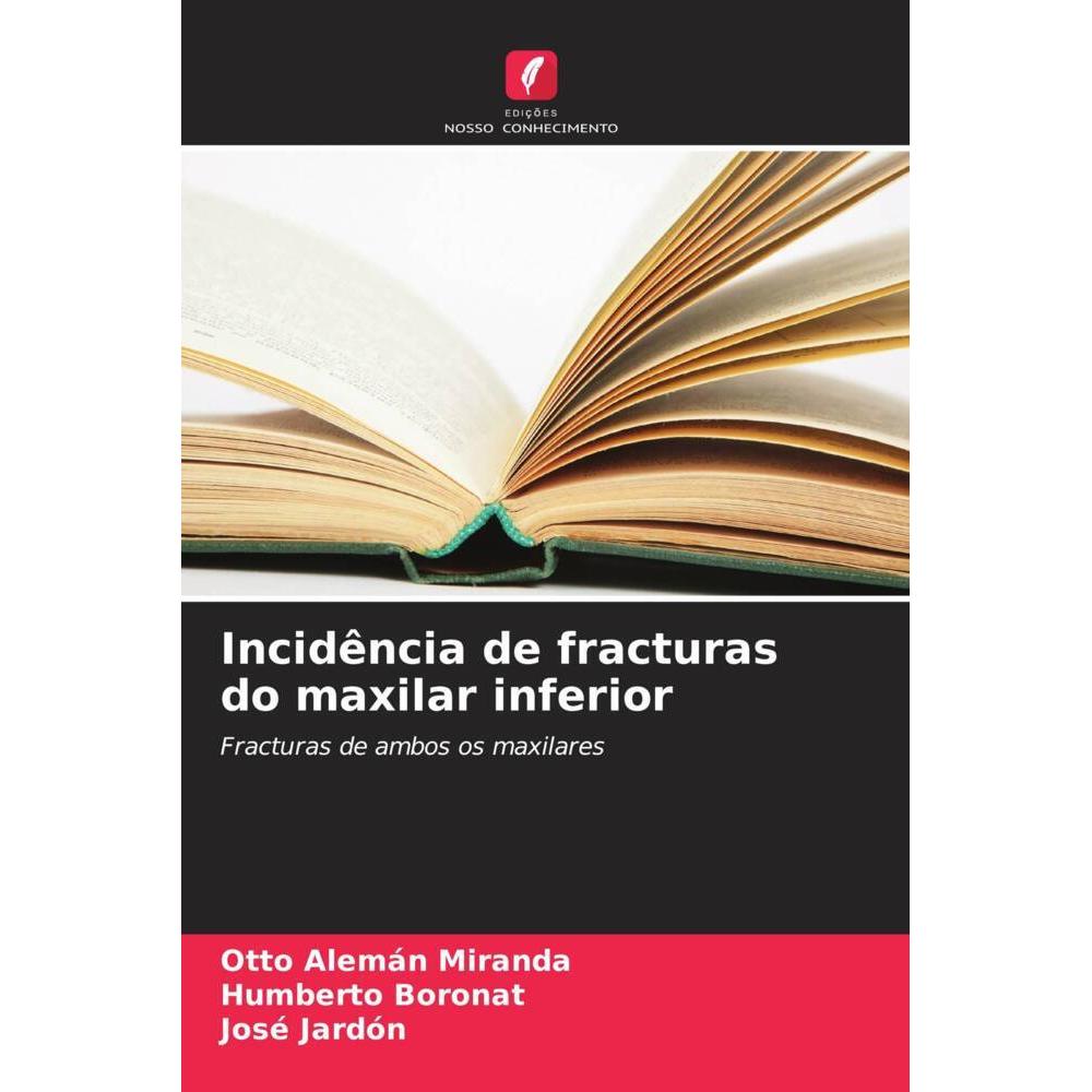 Various Publishers Incidência de fracturas do maxilar inferior - Galaxus