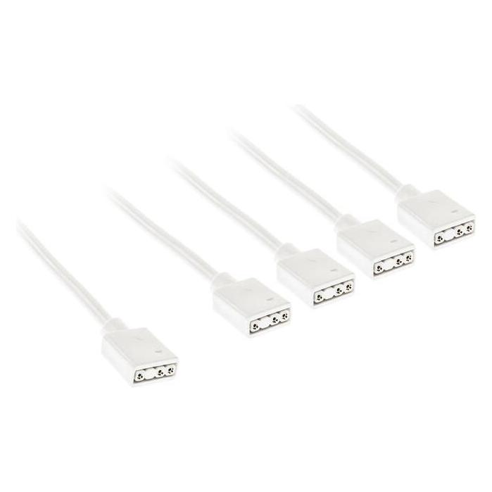 Kolink ARGB 1-4 Splitterkabel - 30cm, weiss - kaufen bei Galaxus - Galaxus