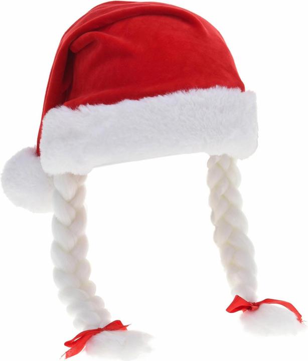 Diverse Christmas Hat Plush with Braids - buy at Galaxus