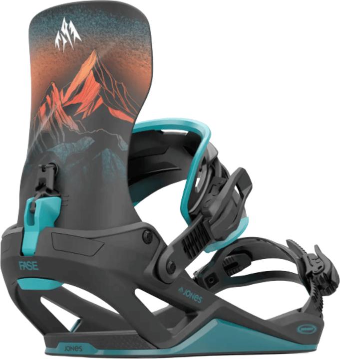 Jones Mercury FASE snowboard bindings Blue art-M (M) - buy at Galaxus